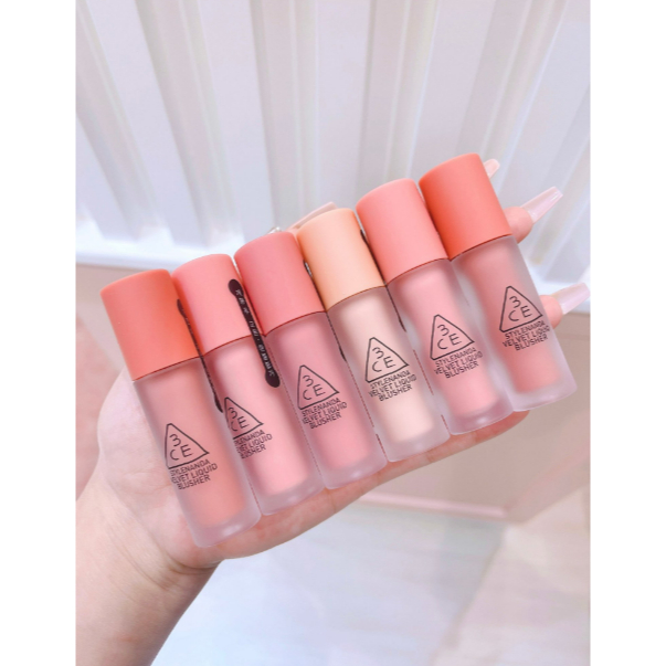 (BILL Han) 3CE Velvet Liquid Blusher 3.4g | Shopee Malaysia