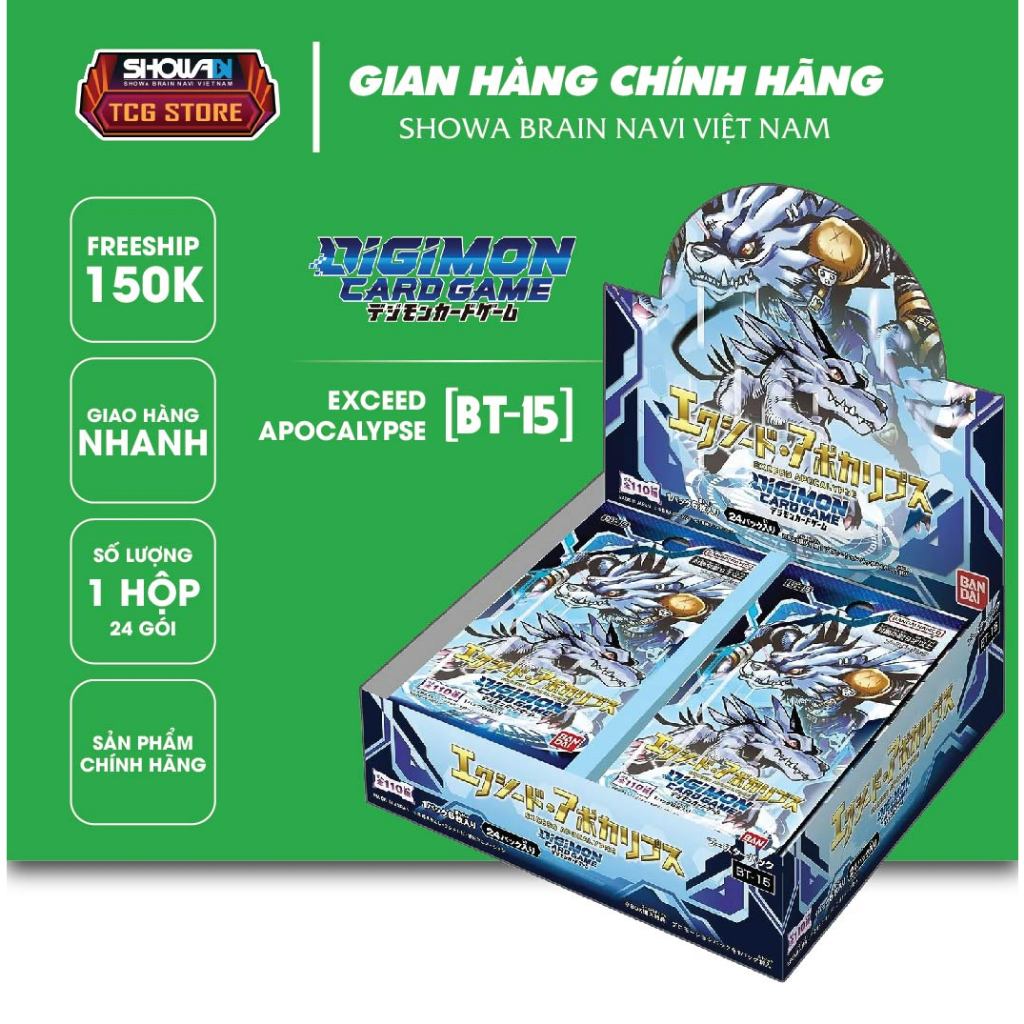 Digimon Tactical Chess Set, BT-15 Expansion Box, BANDAI, Exceed ...
