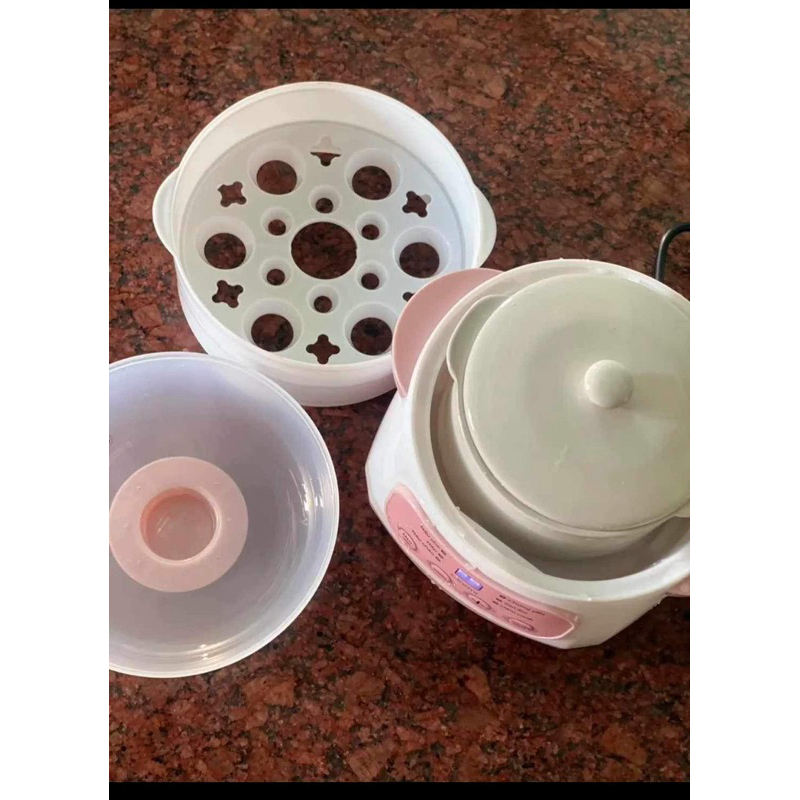 Beemi slow porridge cooker steamer 1L | Shopee Malaysia
