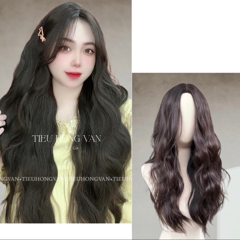 Ruffled WAVE HAIR WITH 2 FLYING ROOFS - 65cm | Shopee Malaysia