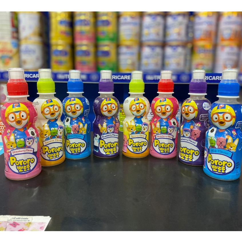 Pororo Korean Cooling Fruit Milk 235ml Bottle | Shopee Malaysia