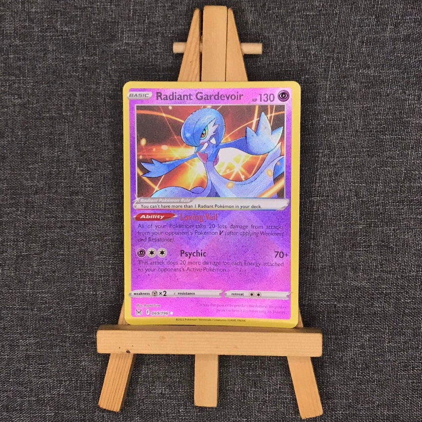 Pokémon Radiant Gardevoir 069/196 Picture Card - Genuine English ...