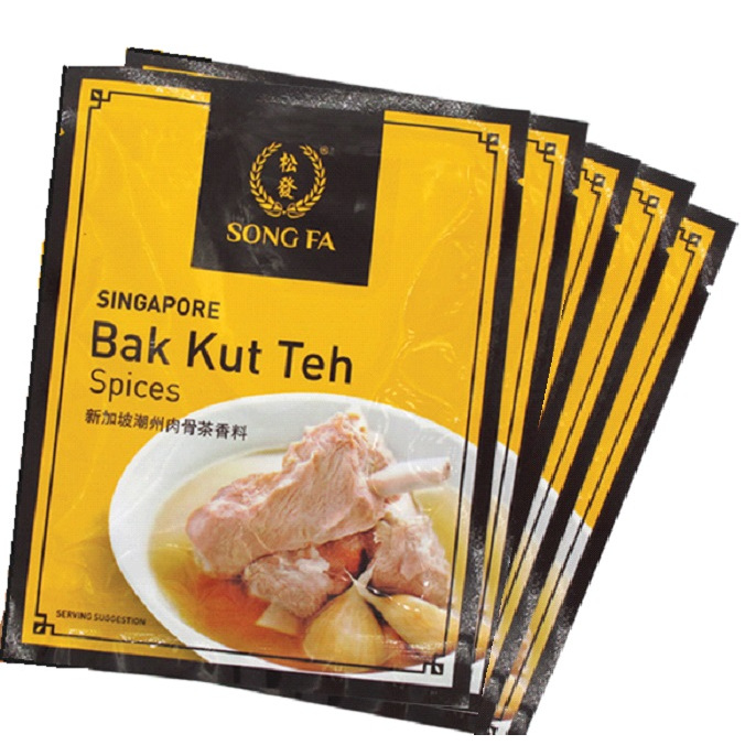 [HSD:2025/26] Combo 5 PACKAGES OF BAKUTEH SONGFA SPICES, A1 SINGAPORE ...