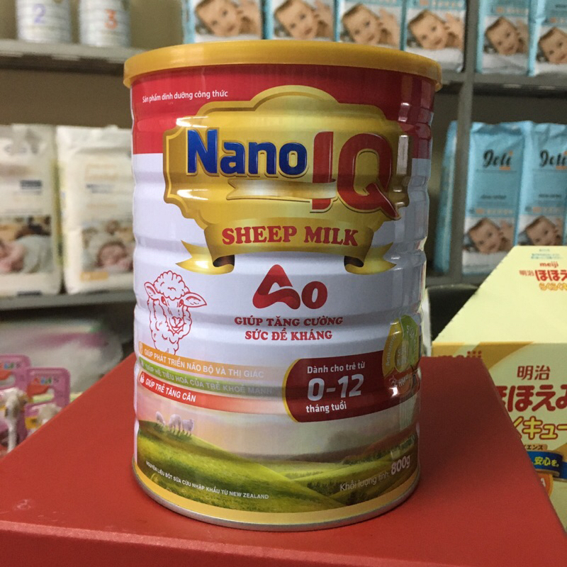 Nano IQ SHEEP MILK A0 MILK - Sheep's MILK for children from 0 to 12 ...