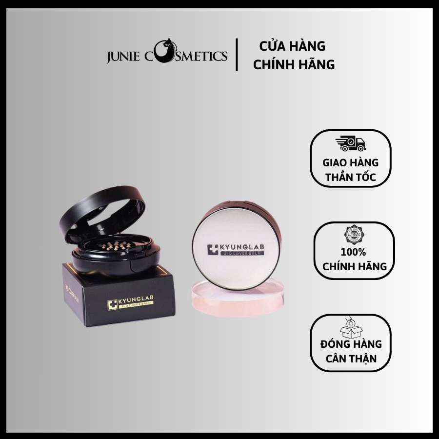 Genuine Cushion KyungLab Bio Cover Balm can be used for treatmentd skin ...