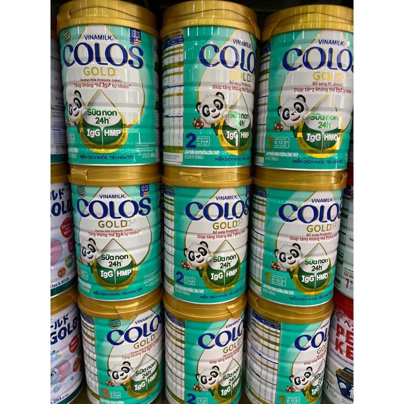 Vinamilk Colos gold Milk 1,2,3 850g | Shopee Malaysia