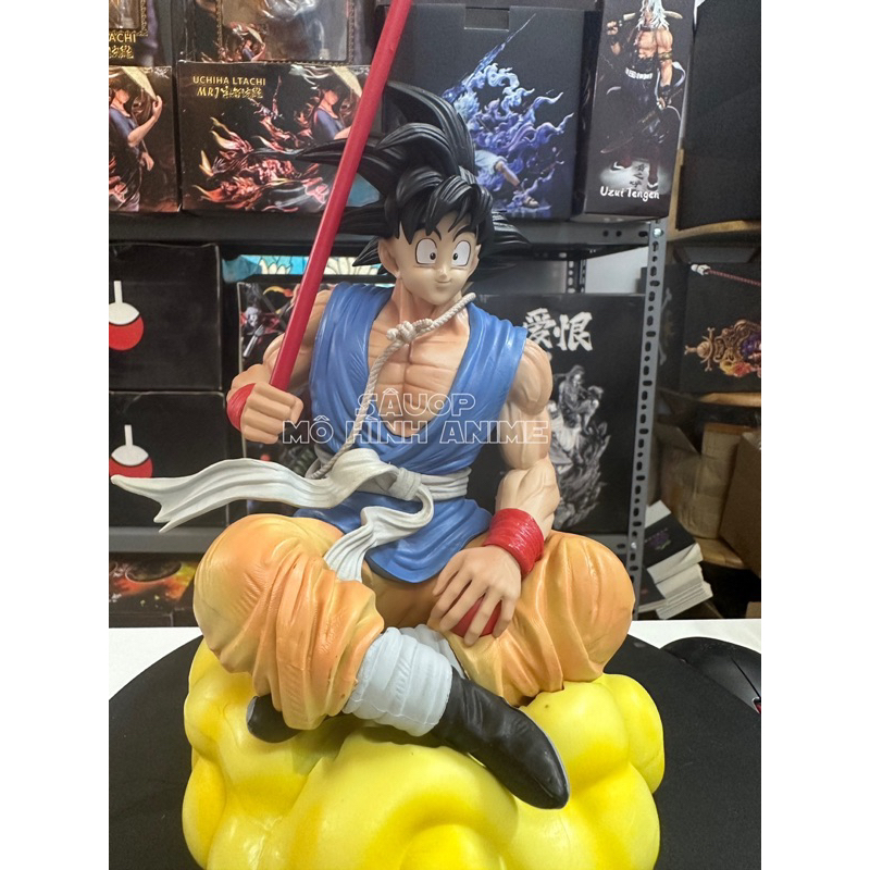 Son Goku sitting on a 21cm tall scale (Dragon Ball Anime Model ...