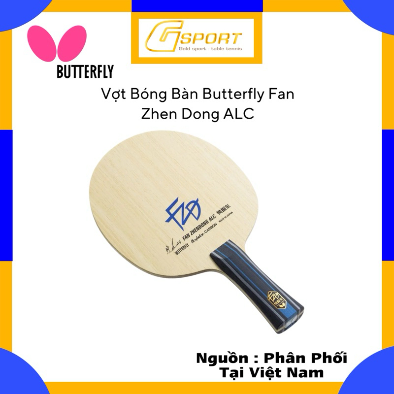 Butterfly Table Tennis Racket Zhen Dong ALC - Genuine Goods Made In ...