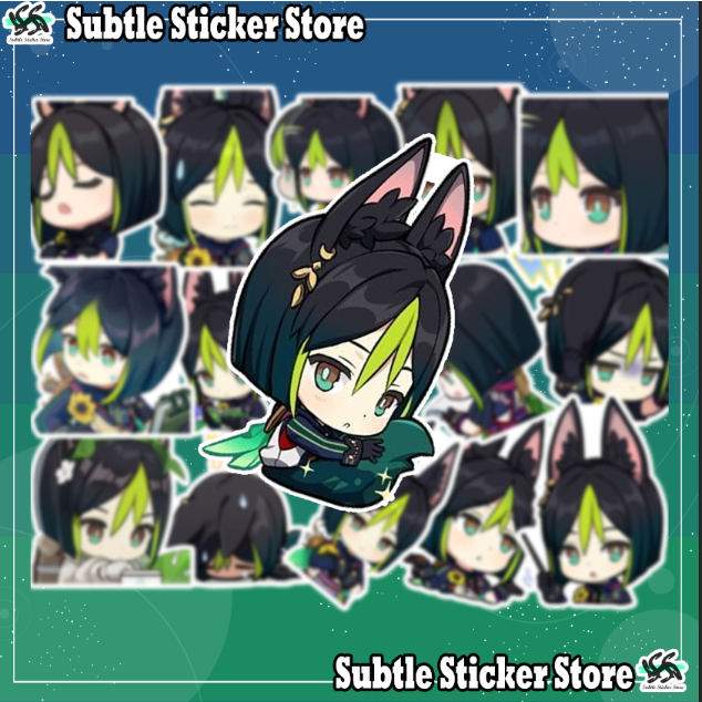 [Genshin Impact] - Set 10 / 15 Sticker Tighnari game Genshin Impact ...