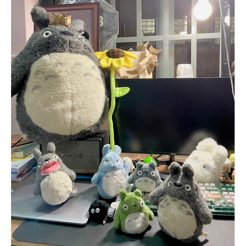 Totoro teddy bear Ghilbi studio cartoon teddy bear my neighbor Totoro ...