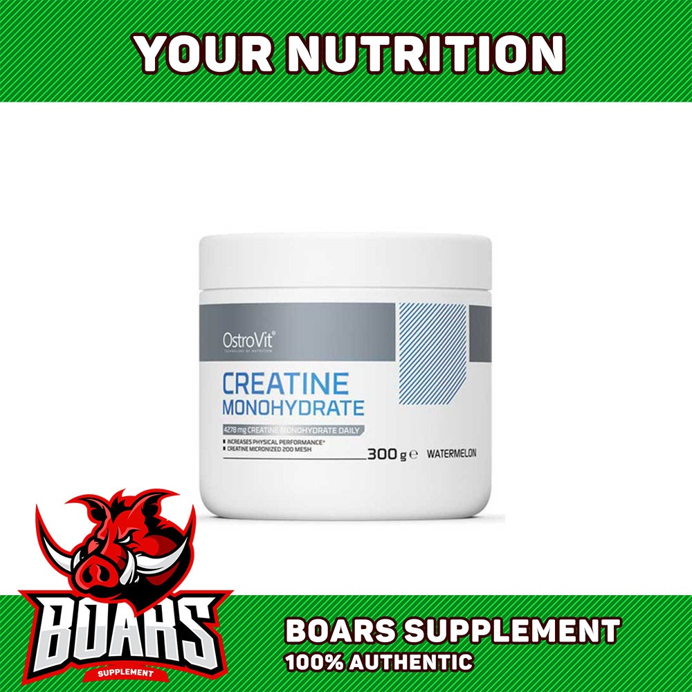 Ostrovit CREATINE MONOHYDRATE, CREATINE INCREASES MUSCLE STRENGTH (300 ...