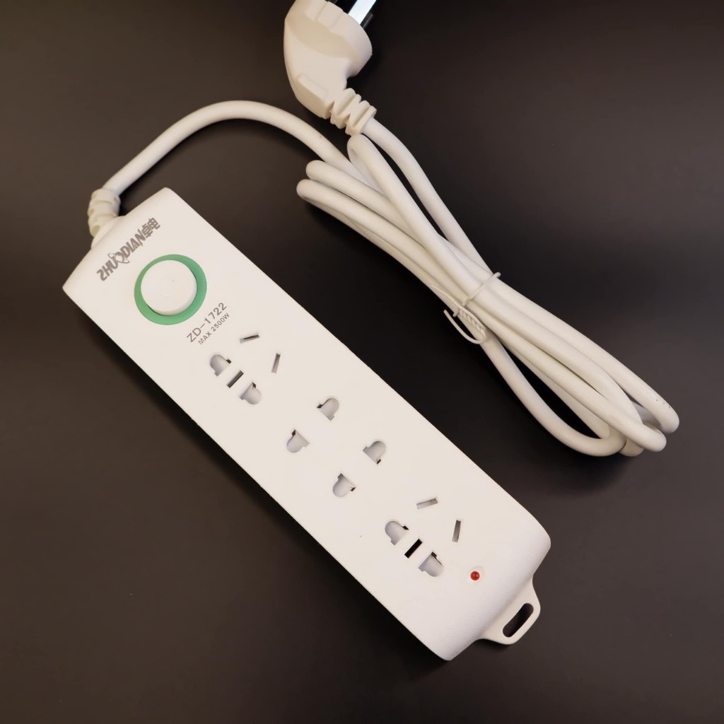 Extension Socket Load 2500w, 4 220v Sockets | Shopee Malaysia