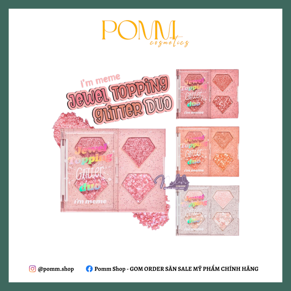 I'M MEME I Meme Jewel Topping Glitter Duo | Shopee Malaysia