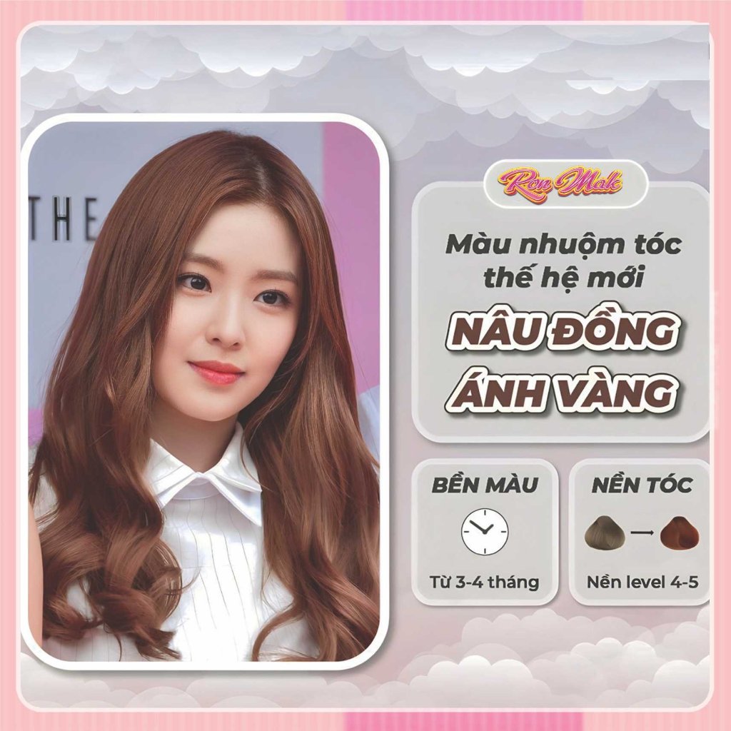 New Generation Golden Bronze Brown Hair Dye - Needs to Enhance Hair ...