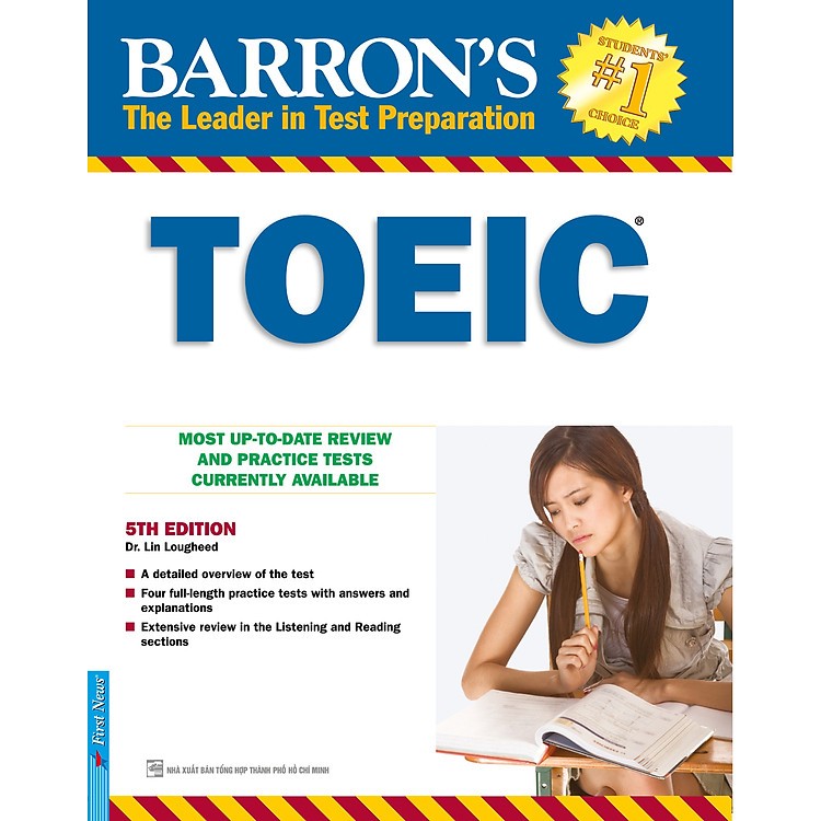 Book - Barron's Toeic Test (5th Edition) (with Listening Audio file ...