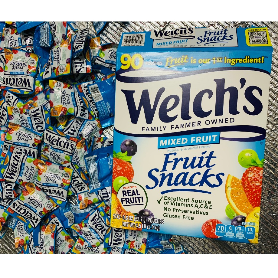 [New Date 03/2024] welch's fruit gummies small package 22.7g welch's 22 ...