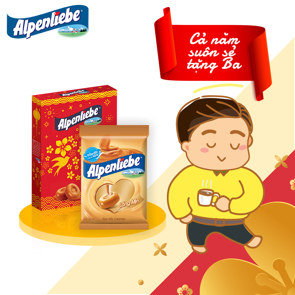 Alpenliebe hard candy in many flavors (304.5g) | Shopee Malaysia