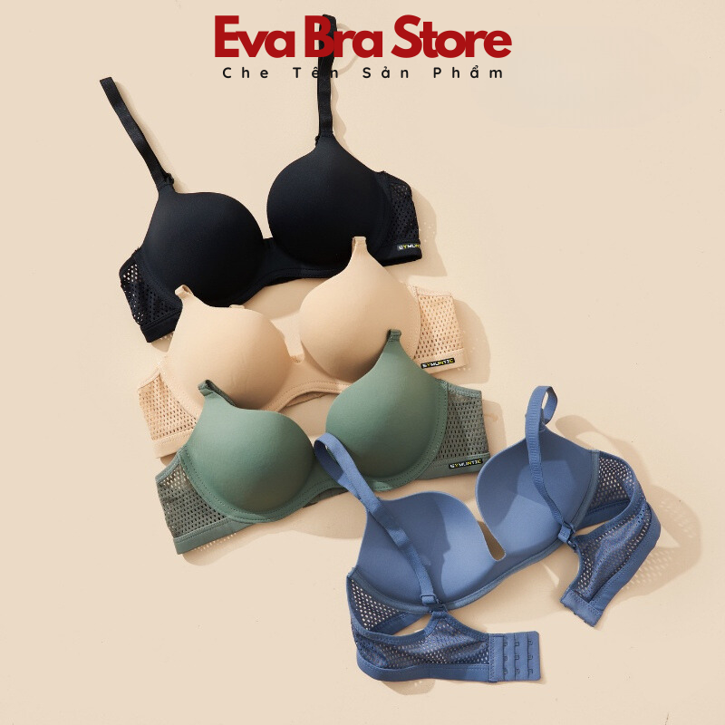 Eva Bra Medium Padded 2cm Push Up Cool Month with Mesh Strap Design - S11 | Shopee Malaysia