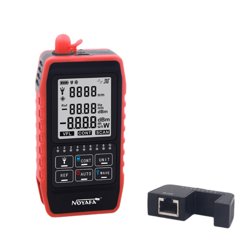 Optical power meter and fiber scanner, NOYAFA N network cable tester ...