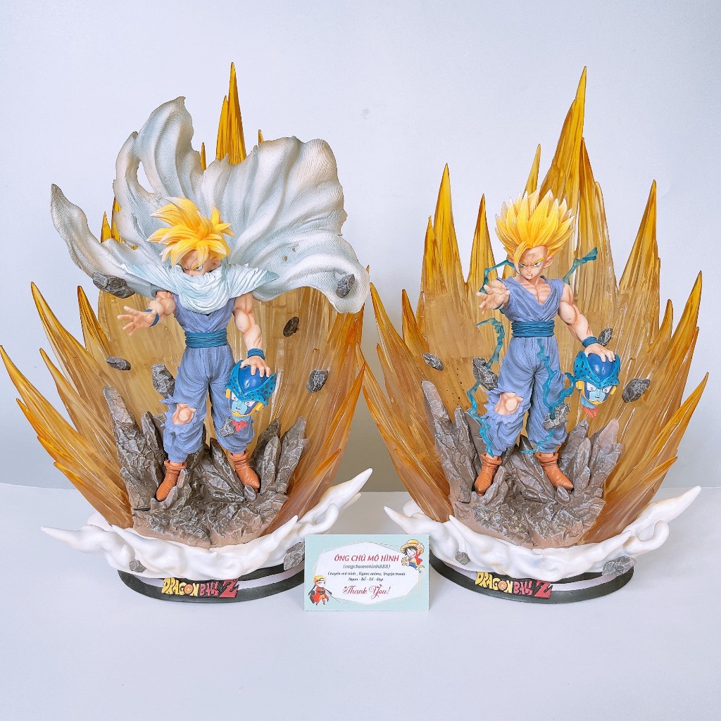 Gohan SSJ2 model 41cm tall with Led Dragonball Gohan Super Saiyan ...
