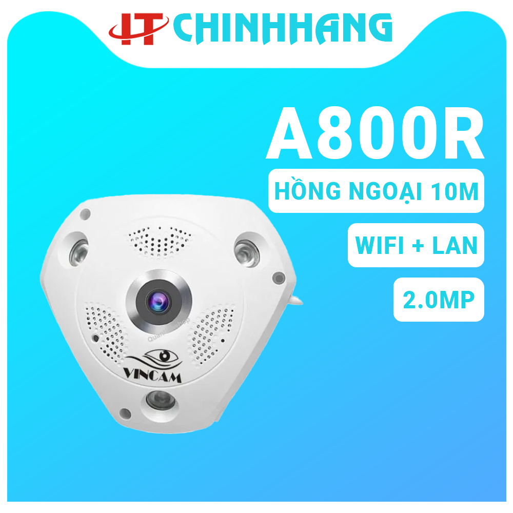 Genuine VINCAM A800R Wifi IP Camera Full HD 1536P Ceiling Mount, 180 ...