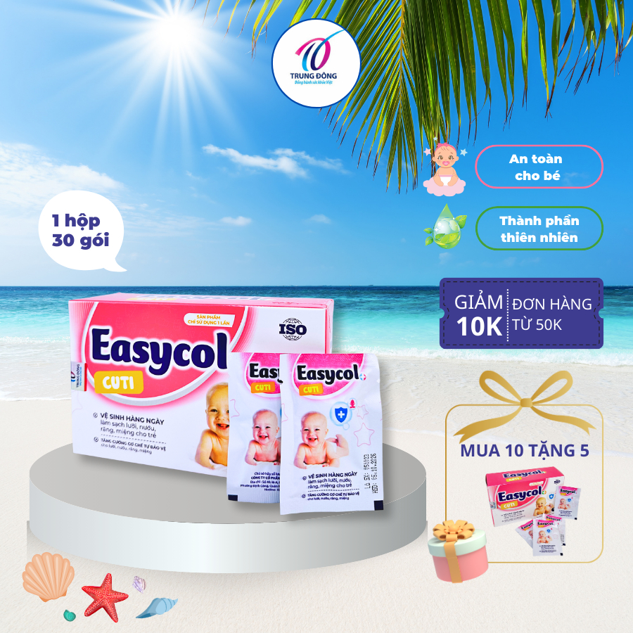 Easycol Cuti tongue swabs for oral hygiene to clean baby's oral cavity ...