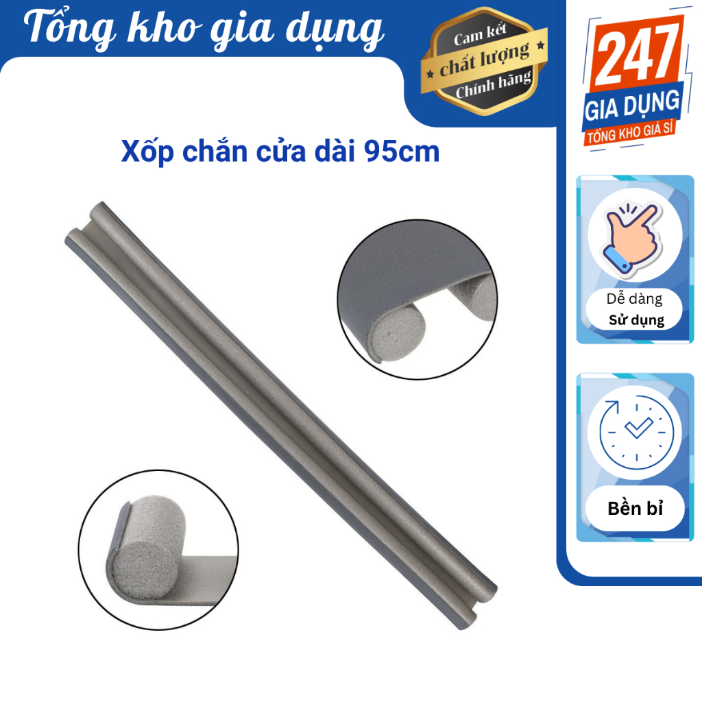 Door jamb bar, door barrier foam bar to reduce noise, prevent insects ...