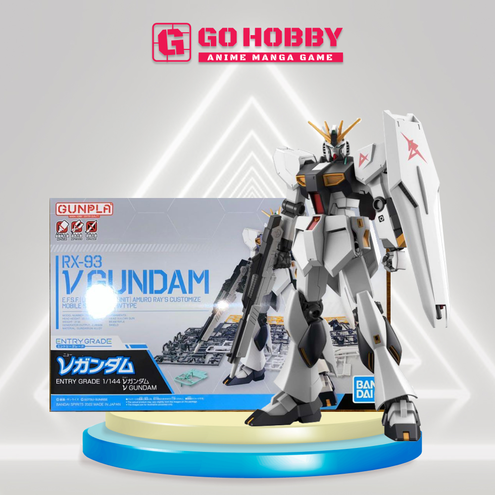Gunpla. | Entry Grade 1 / 144 v Gundam | Assembled Model Toys | Shopee ...