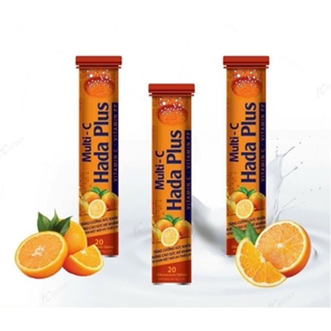 Multi – C Hada plus effervescent tablets - Enhance health, improve ...