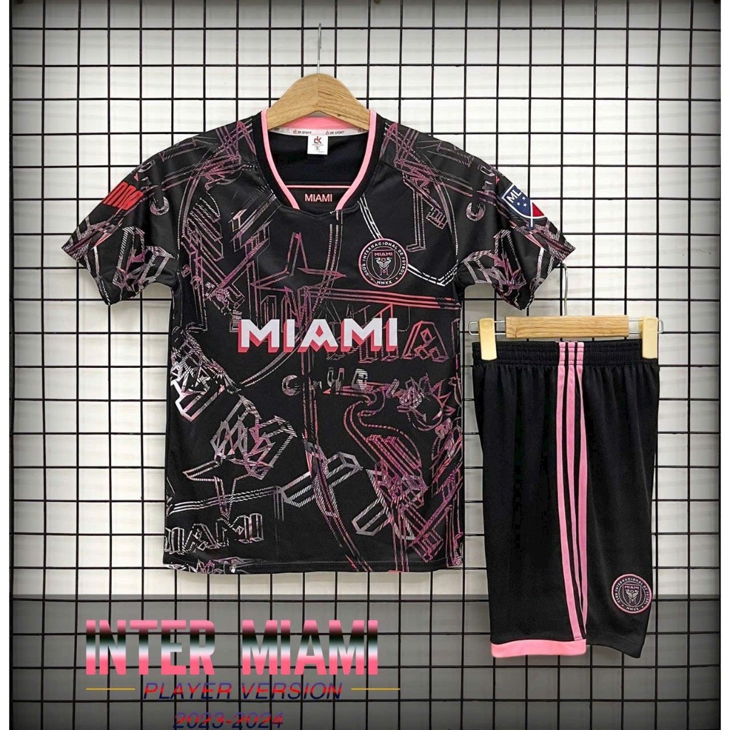 A003 - INTER MIAMI CLUB FOOTBALL JERSEY BLACK CHU - INTER MIAMI ...