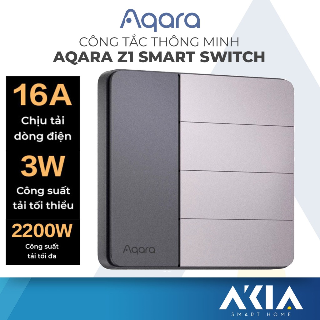 Aqara Z1 16A Switch (wired N) - Remote Control, Supports 4 Buttons ...