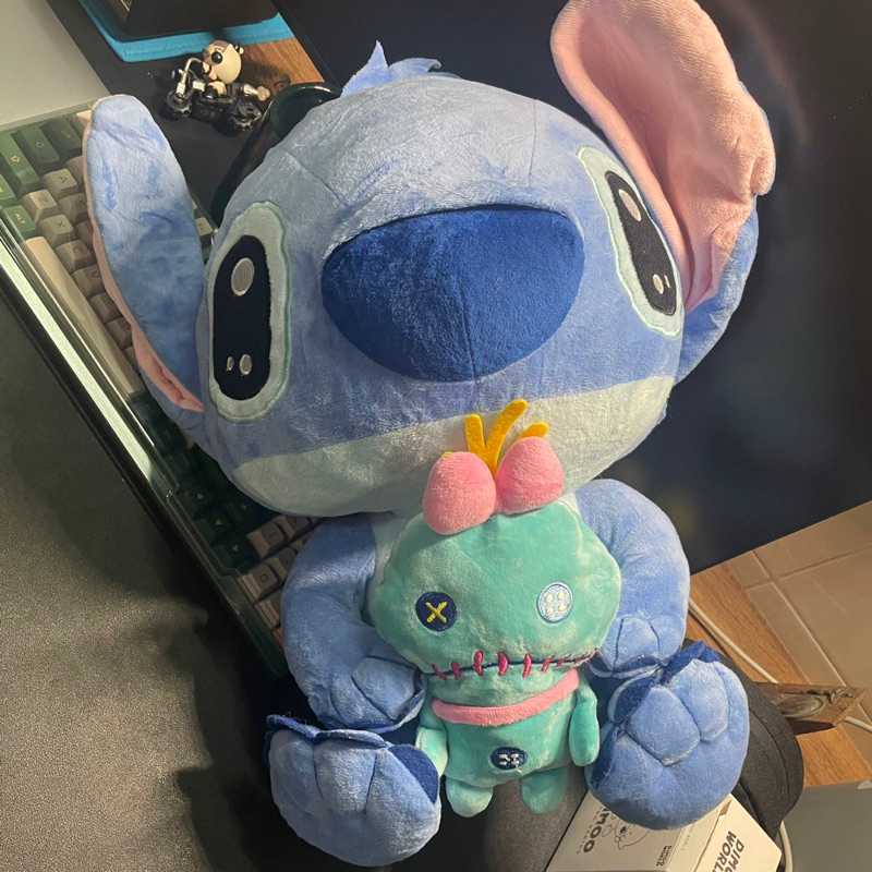 Stich teddy bear, Disney cartoon, big and soft cute teddy bear | Shopee ...