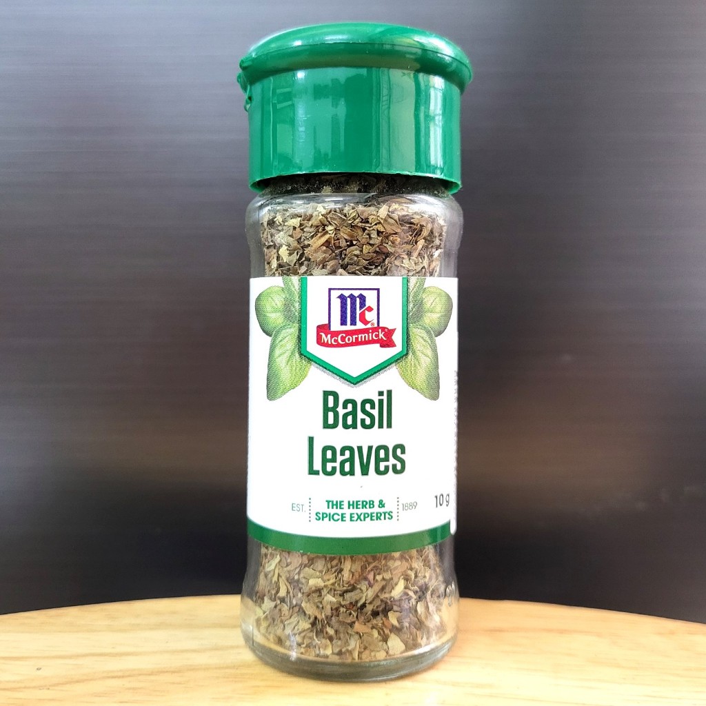 Mccormick - Basil jar 10g - BALM Leaves / EGYPTIAN / Basil Leaves The ...