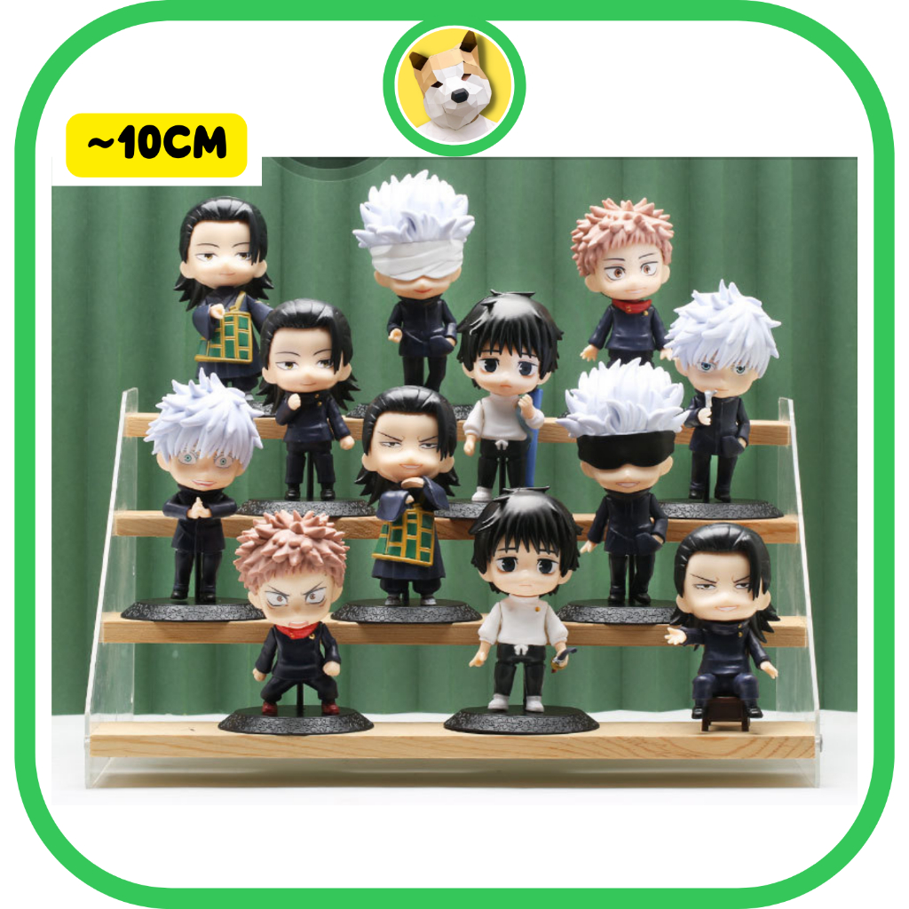 Cute JJK Jujutsu Kaisen model chibi Gojo Itadori Nanami character ...
