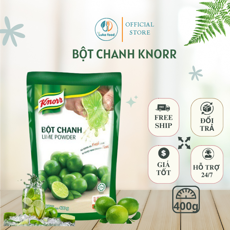 Knorr Lemon Powder 400gr standard fresh lemon flavor | Shopee Malaysia
