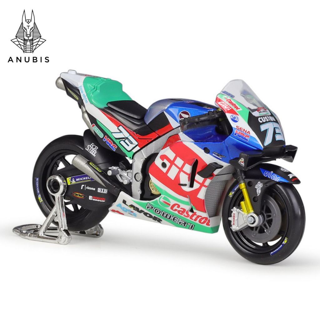 Moto GP Metal Model 1/18 HONDA LCR TEAM RC213V 2021 Maisto For Desk ...
