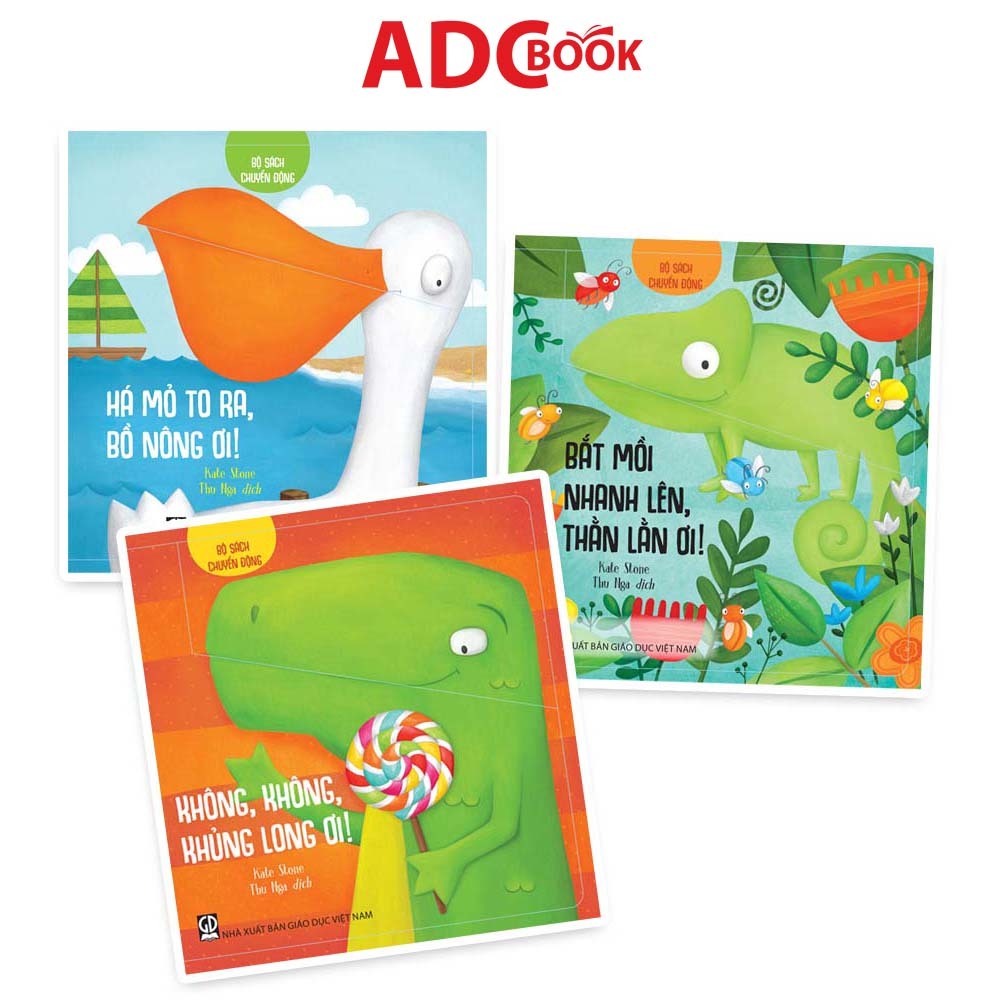 Interaction Book - Motion Book Set (3 Books) - Cardboard | Shopee Malaysia