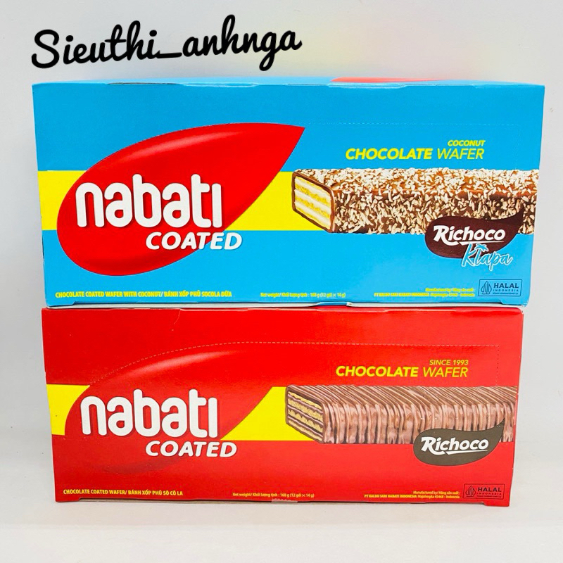 Nabati Coated chocolate/coconut chocolate/goguma cream sponge cake box ...