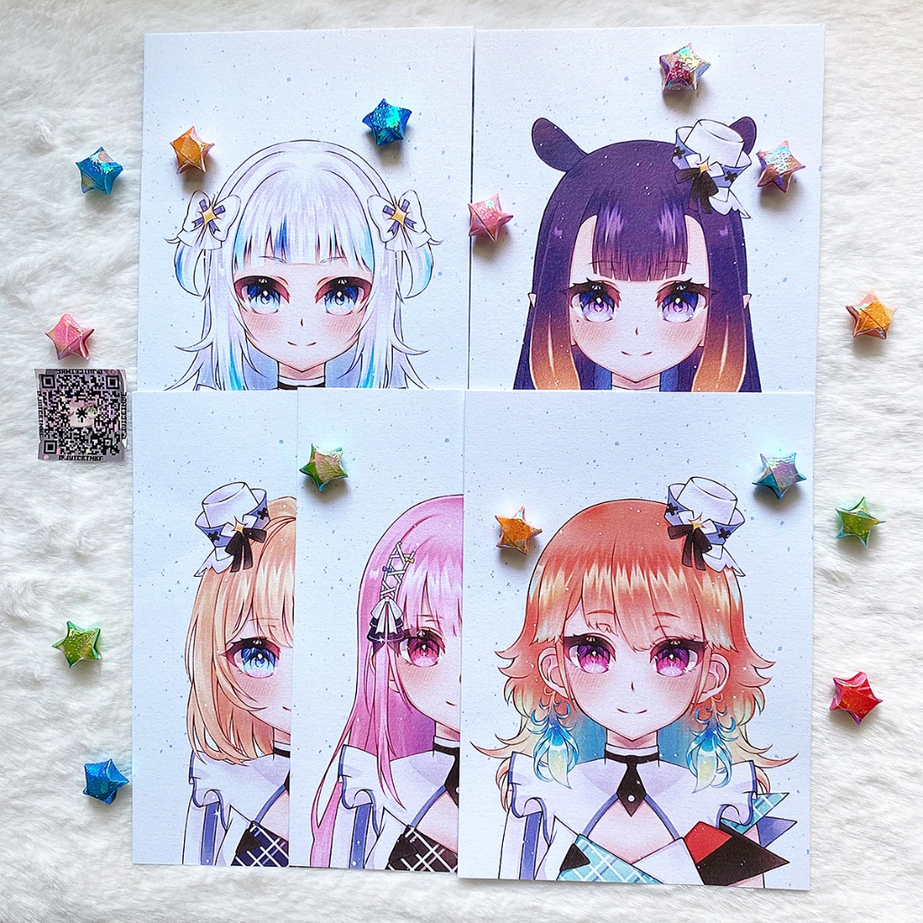 Artprint - Hololive English Myth Vtuber | Shopee Malaysia