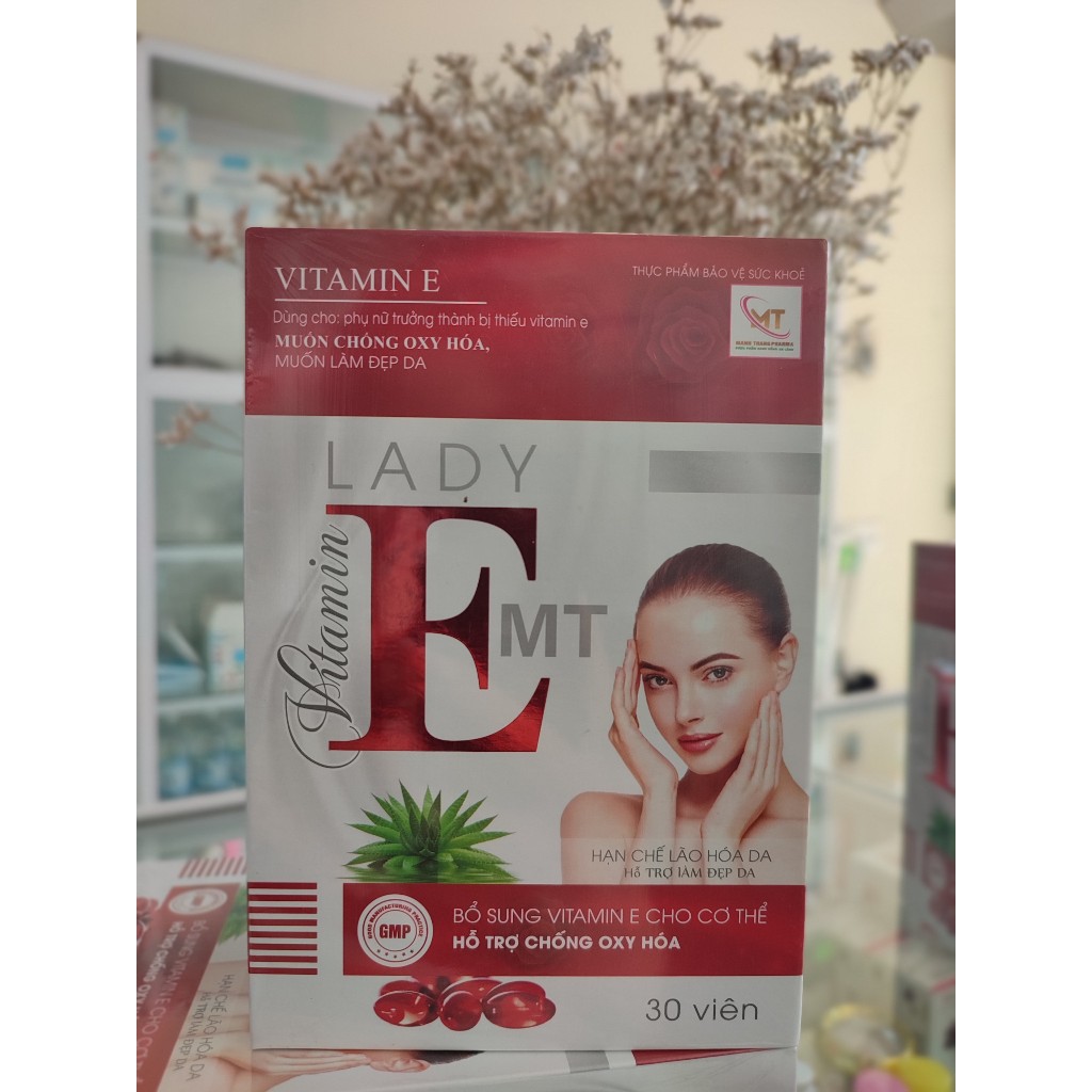 Vitamin E Lady RED 4000 iu / PILLS, BOX OF 30 GENUINE PILLS | Shopee ...