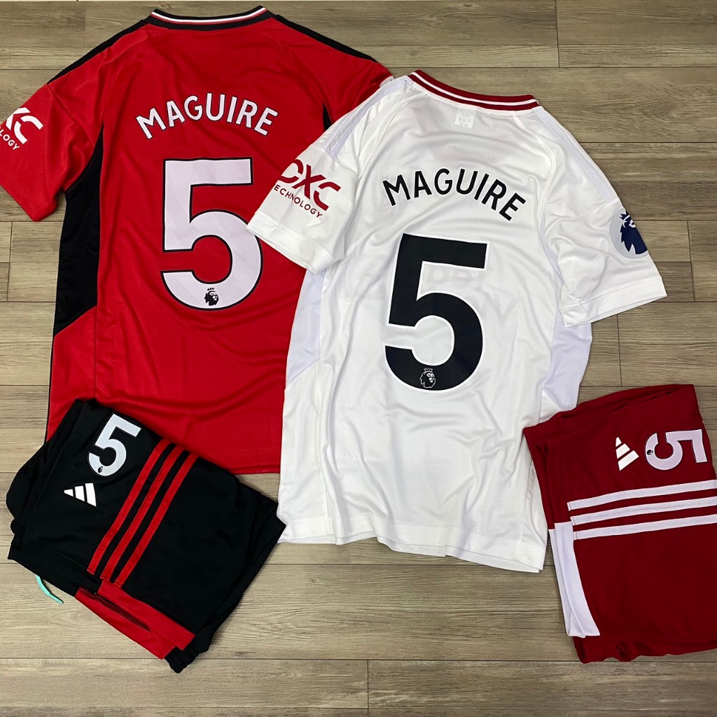 Mu 23 / 24 Football Kit With H Name Printed. Maguire No. 5 (font Ng.H.A ...