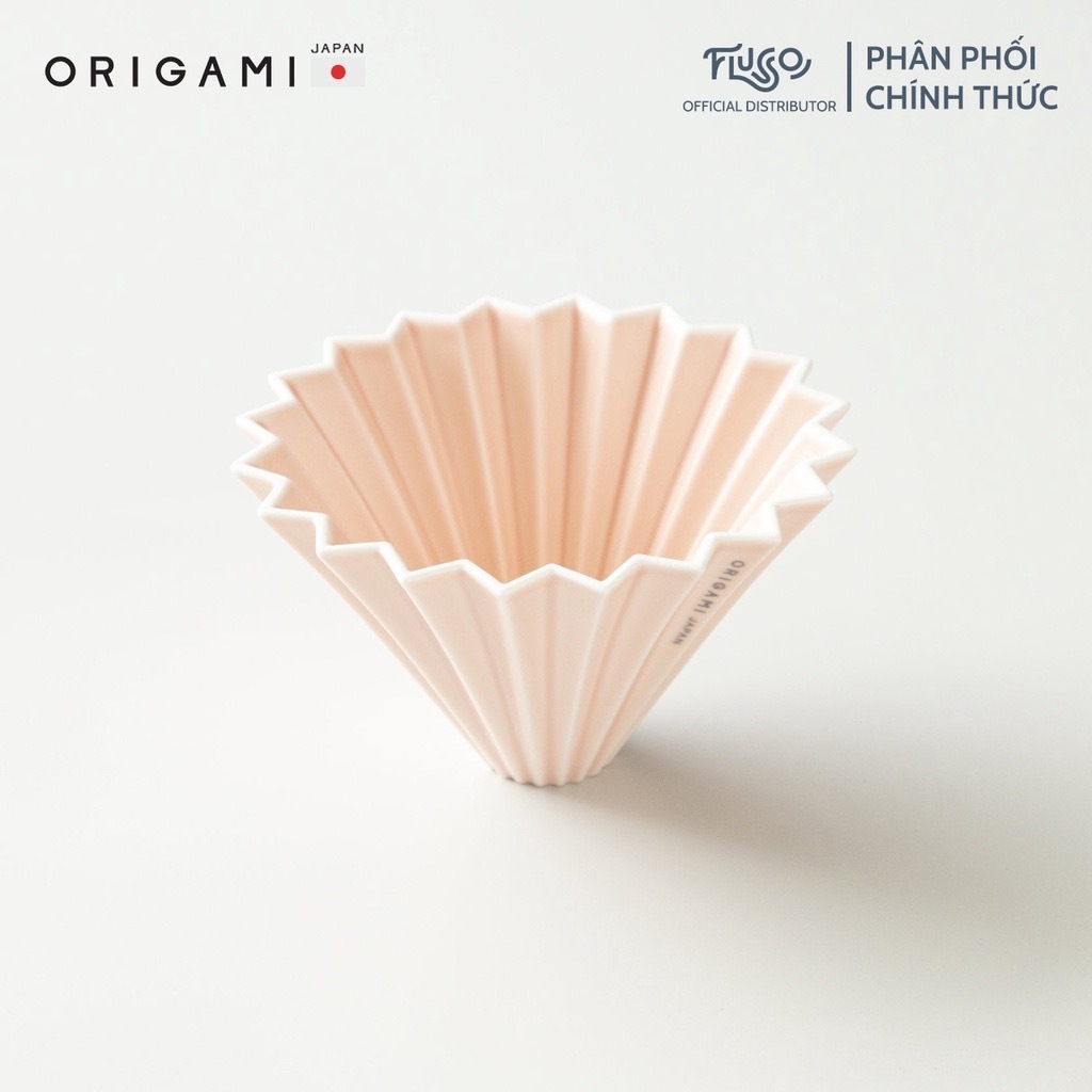 [ORIGAMI Japan] ORIGAMI Pink Filter Funnel - V60 Coffee Filter Funnel ...