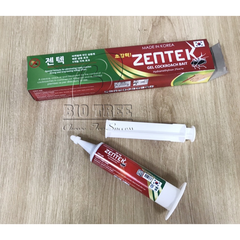 Cockroach killer - Genuine Korean Zentek cockroach killer Gel | Shopee ...