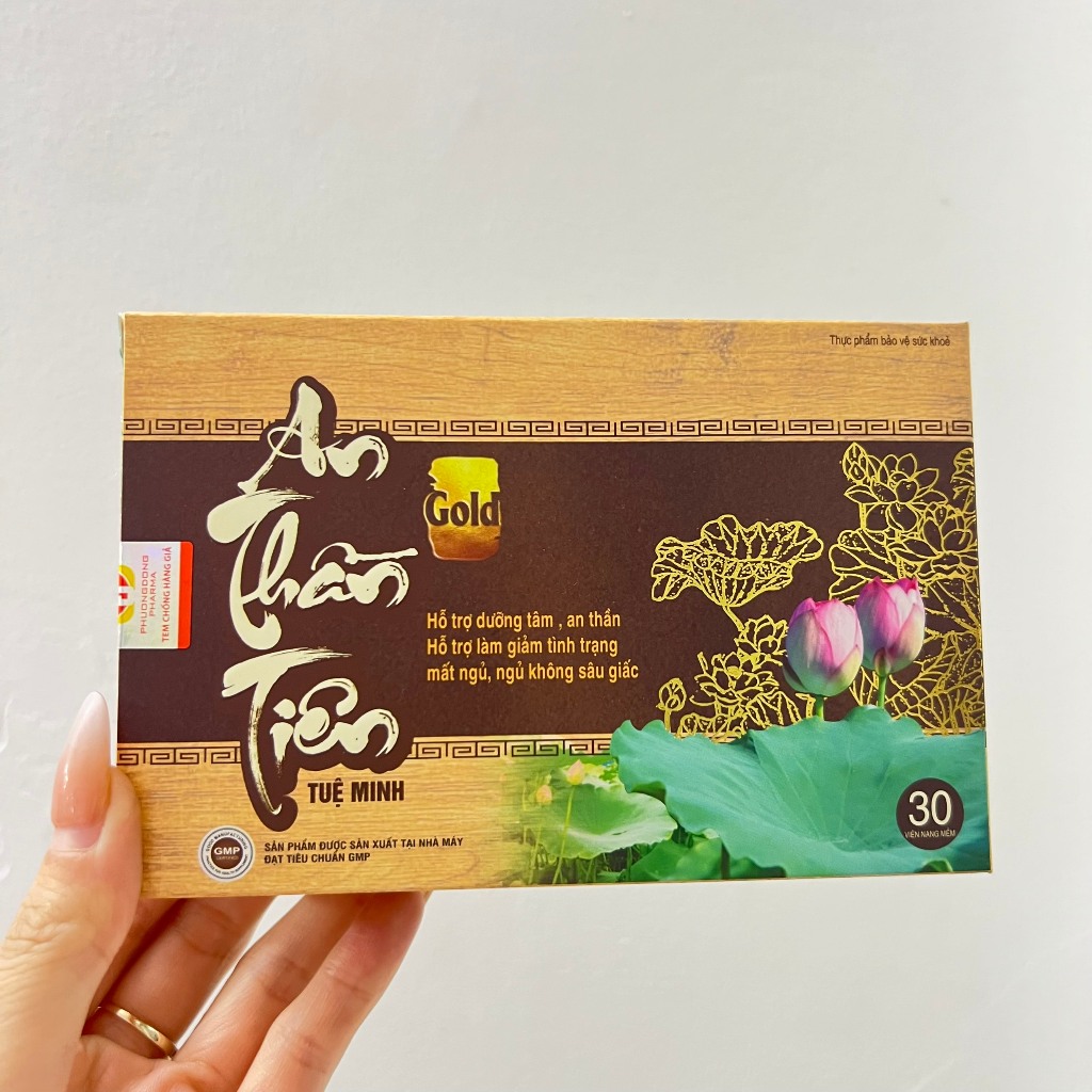 [Genuine] Sedation Tien Gold - Good night tablet box of 3 blisters x 10 ...