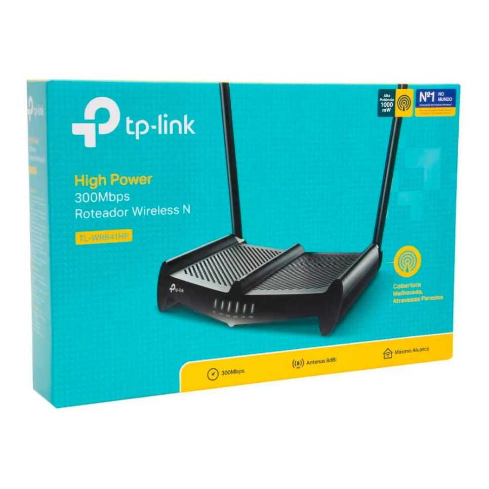 Tp-link TL-WR841HP Wifi Router (Standard N / 300Mbps / 2 External ...