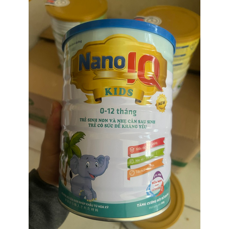 Iq Kids Nano Milk Powder 900g | Shopee Malaysia