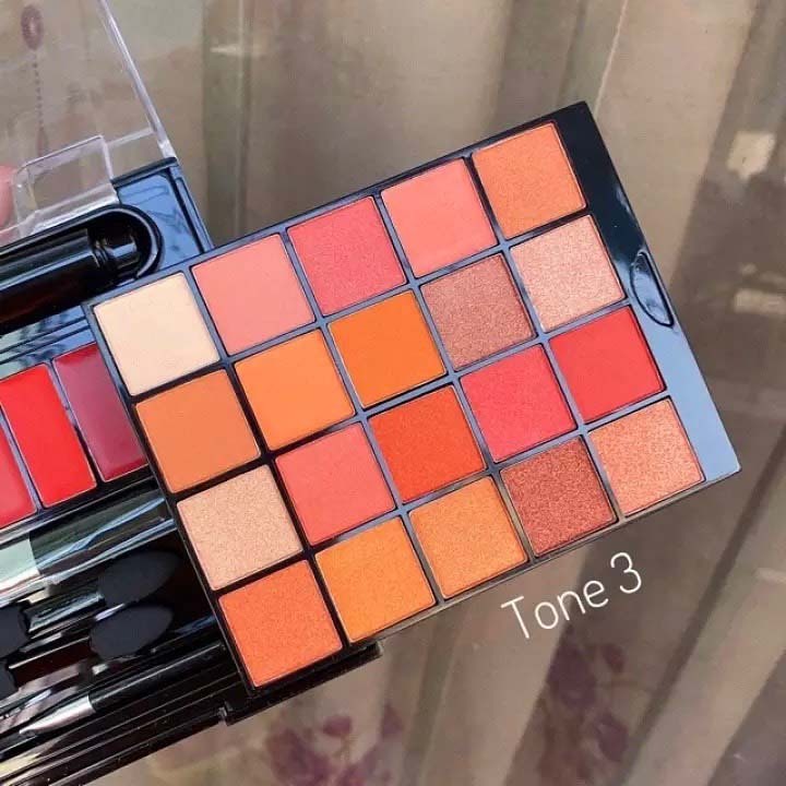 Makeup Set includes eyeshadow - blush - Odbo Beauty In One Makeup ...