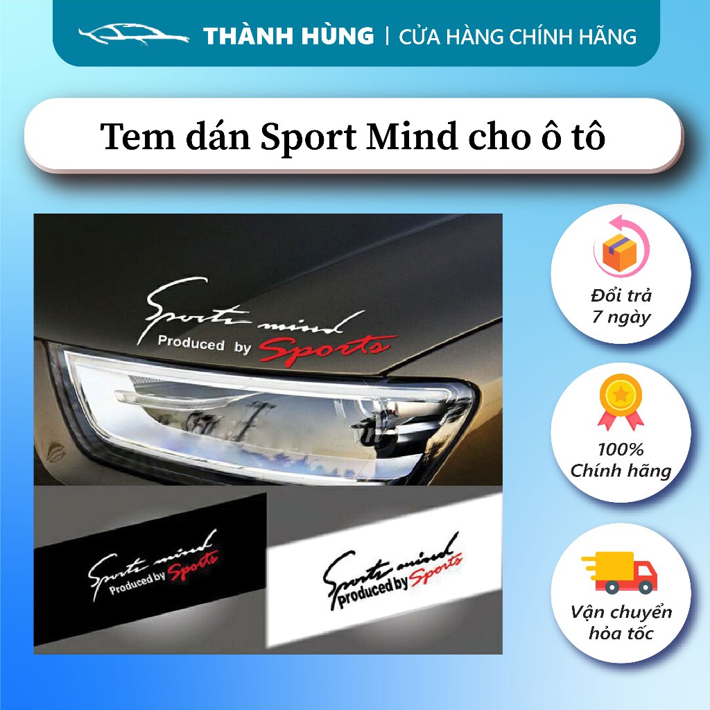Sport mind stickers prodeced by Sports for cars and cars, full of super ...