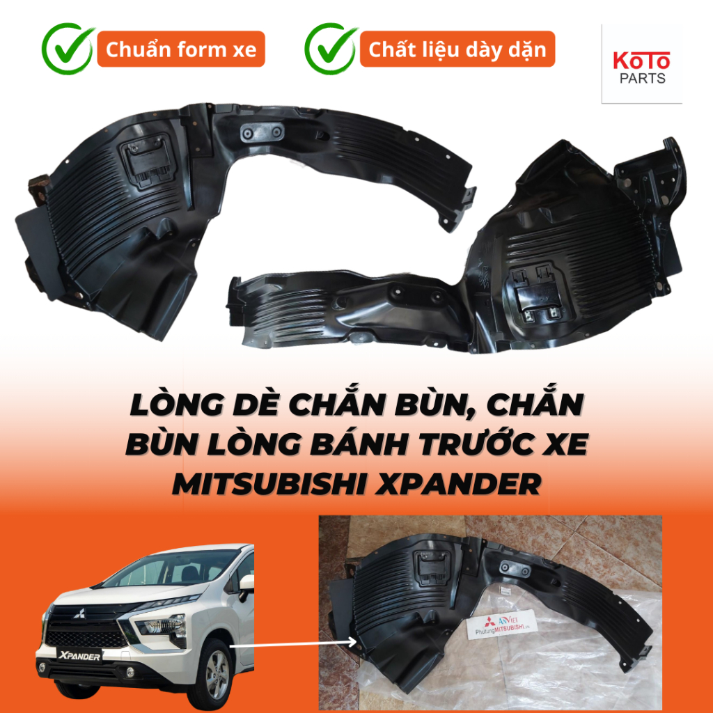 Fenders, Wheel fenders for Mitsubishi Xpander and Xpander Cross ...