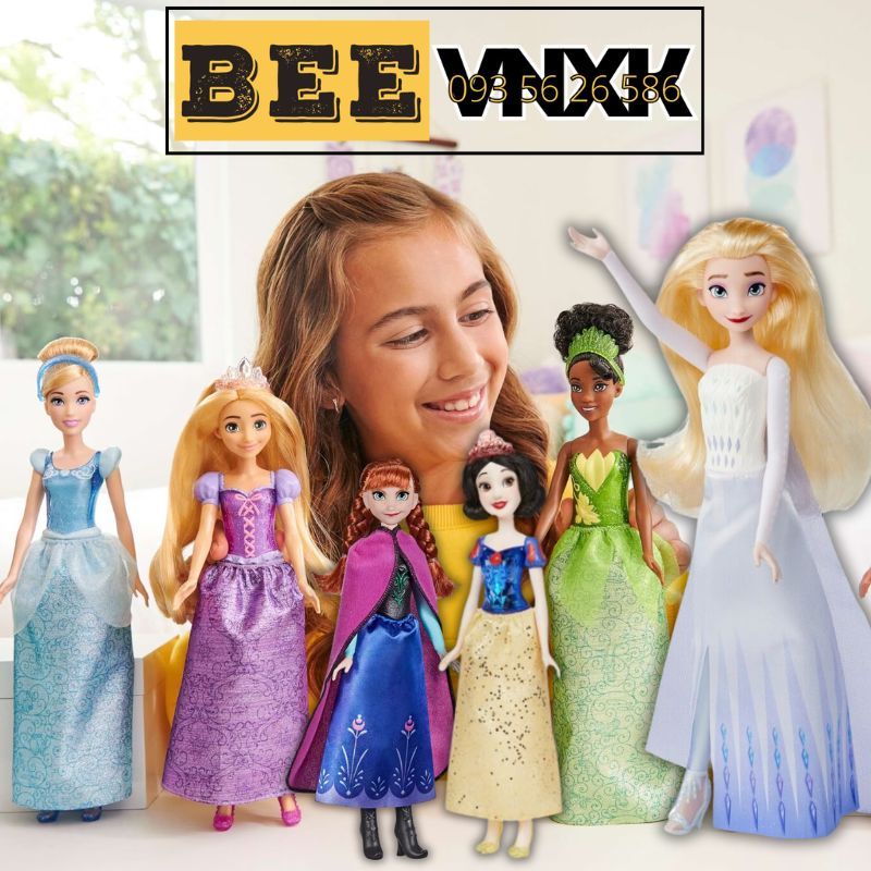 Disney Princess doll 30cm tall, surplus, no box, slight defects ...